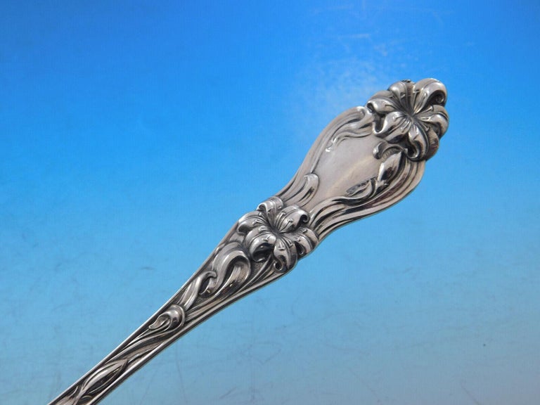 Lily by Frank Whiting Sterling Silver Flatware Set 12 Service 88 Pieces ...