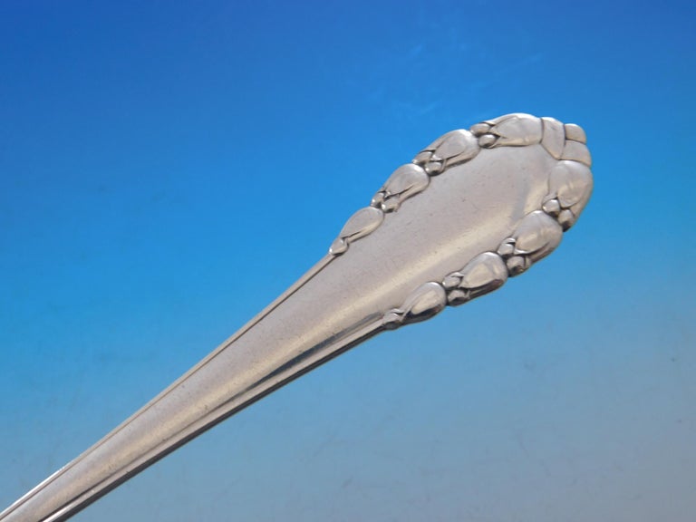 Lily of the Valley by Georg Jensen Sterling Silver Flatware Set Service 66 Pcs For Sale at 1stDibs