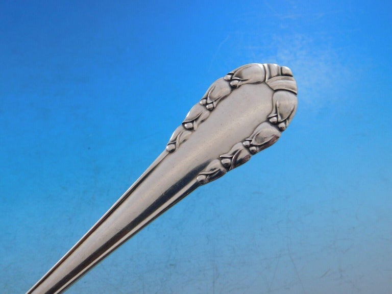 Lily of the Valley by Georg Jensen Sterling Silver Flatware Set Service 81 pcs For Sale at 1stDibs