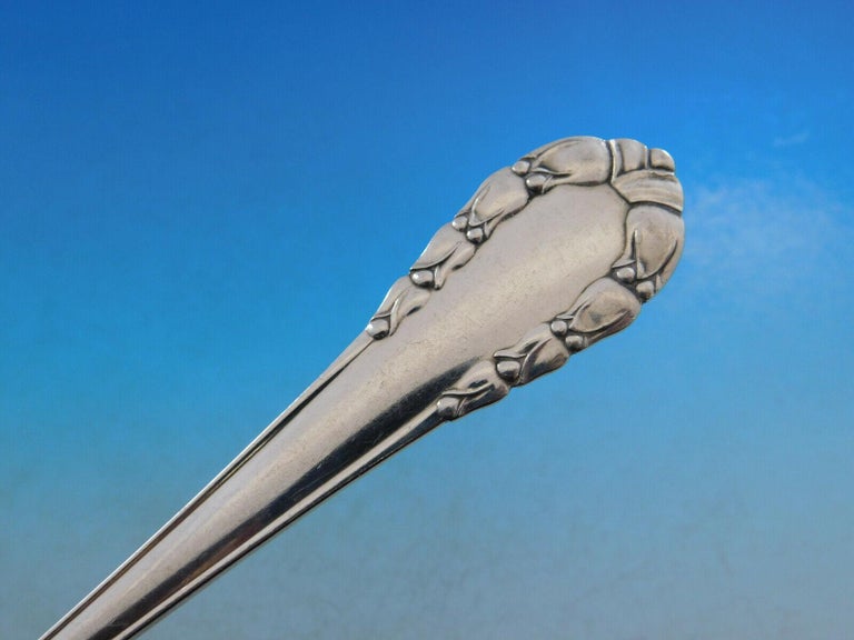 Lily of the Valley by Georg Jensen Sterling Silver Flatware Set Service 96 Pcs For Sale at 1stDibs