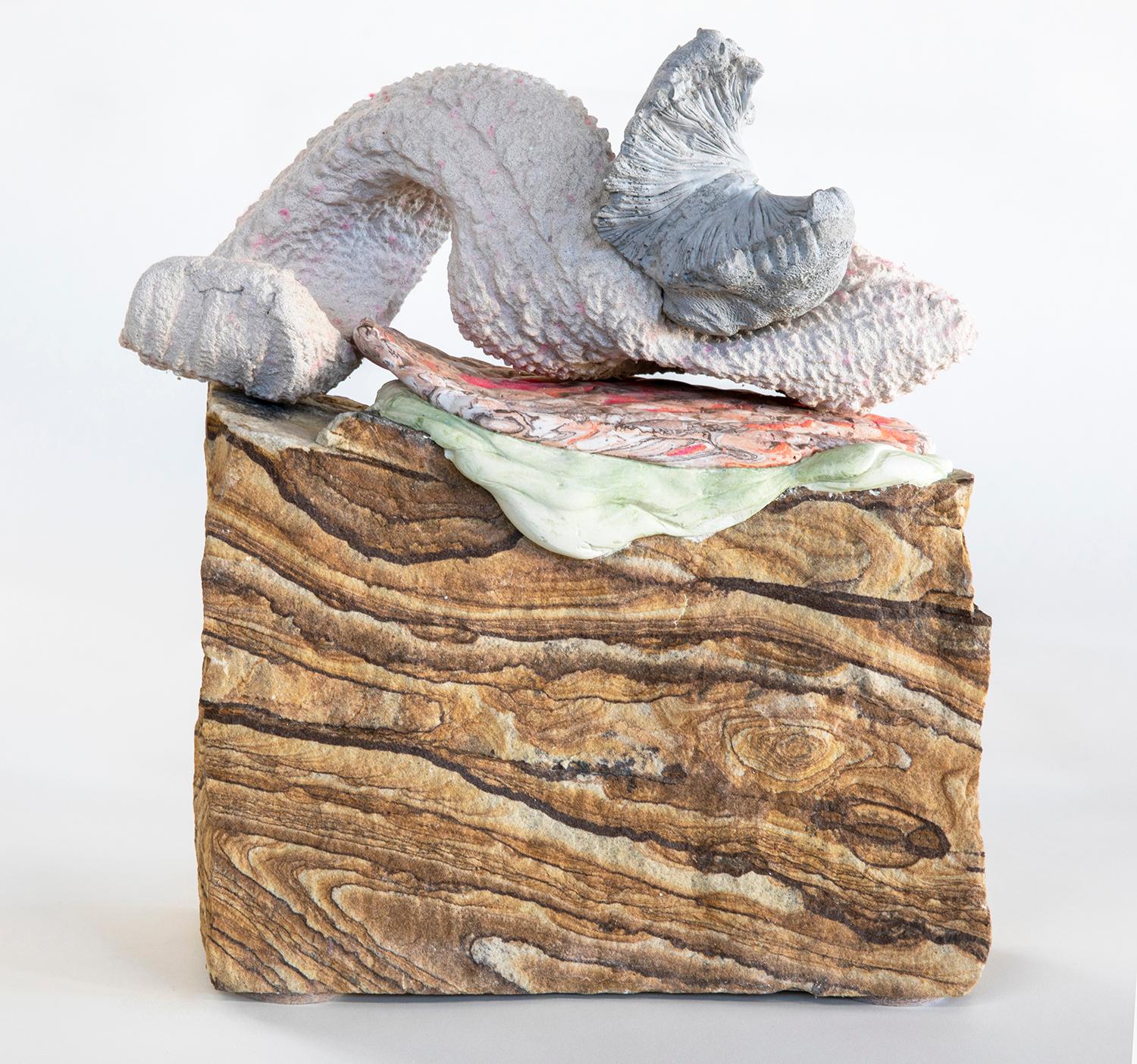 Delphine Brabant - Block X, Plaster by Delphine Brabant - Abstract ...