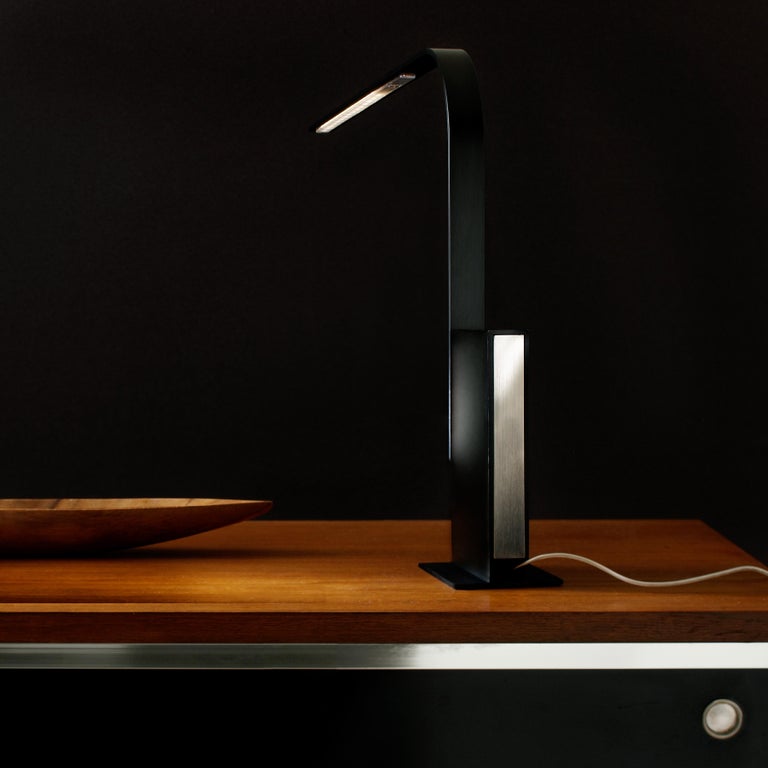 Lim L Table Lamp in Black by Pablo Designs For Sale at 1stDibs