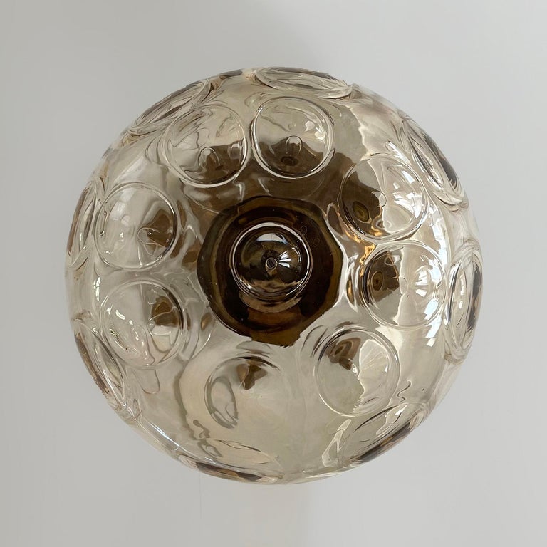 Limburg Amber Glass Pendant Light For Sale at 1stDibs