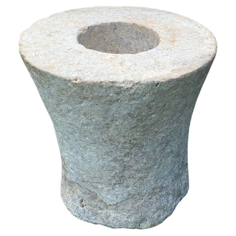 Limestone Mortar from Java, Indonesia, c. 1950 For Sale at 1stDibs