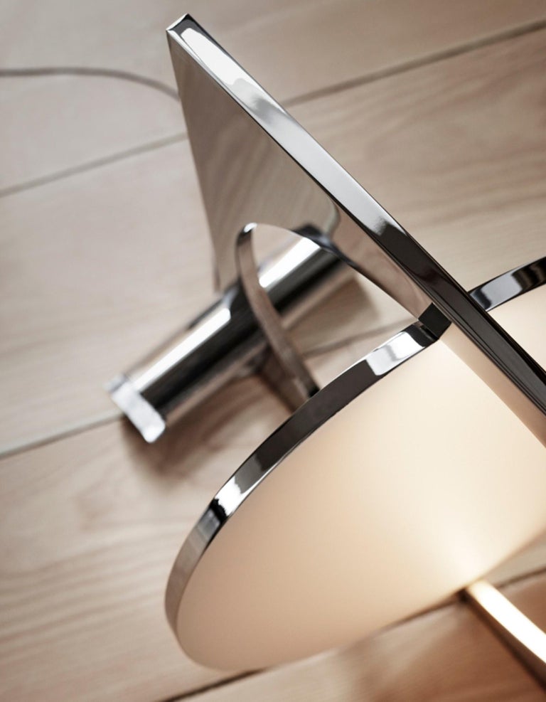 Limited Edition Anne Boysen 'Moonsetter' Chrome Floor Lamp for Louis ...