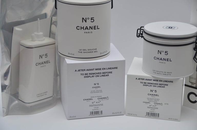 Limited edition Chanel Factory 5 Bundle Water Bottle 4 Pieces NEW For ...