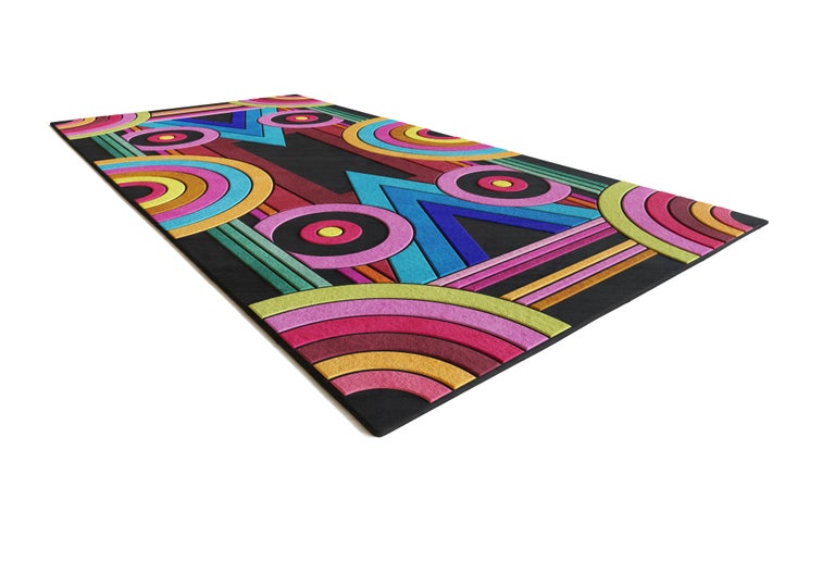 Dalek Rug 01, Edition of 11 / Hand Knotted Wool and Silk / 4-5 months ...