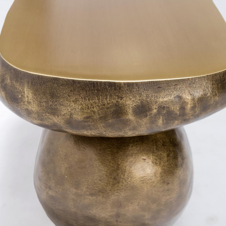 Limited Edition "Duo" Brass Side Table by Mauro Mori - Italy, 2019 at ...
