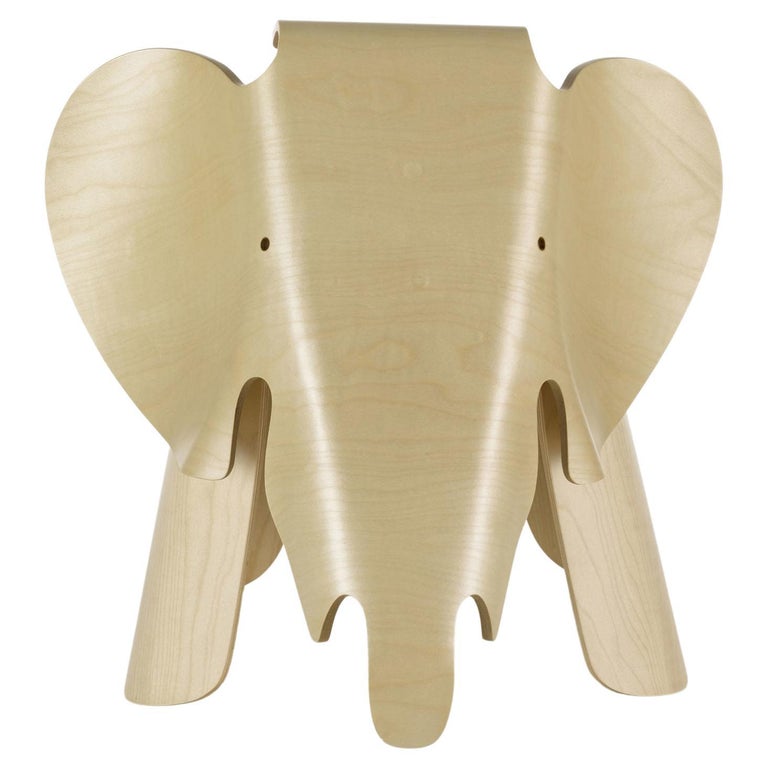 Limited-Edition Eames Moulded Plywood Elephant For Sale at 1stDibs