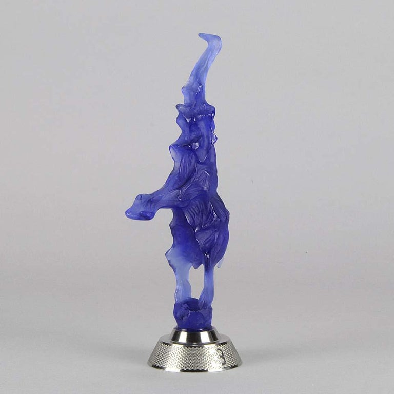 Limited Edition Glass Bugatti Dancing Elephant Car Mascot by Lalique at ...