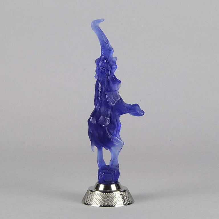 Limited Edition Glass Bugatti Dancing Elephant Car Mascot by Lalique at ...