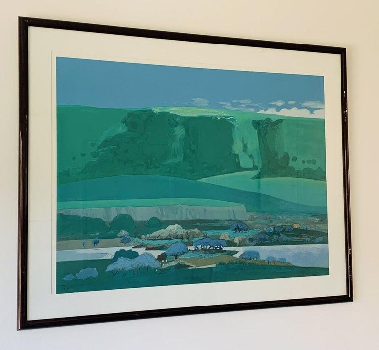 Limited Edition Lithograph by Keith Finch 27/250 Signed For Sale at 1stDibs