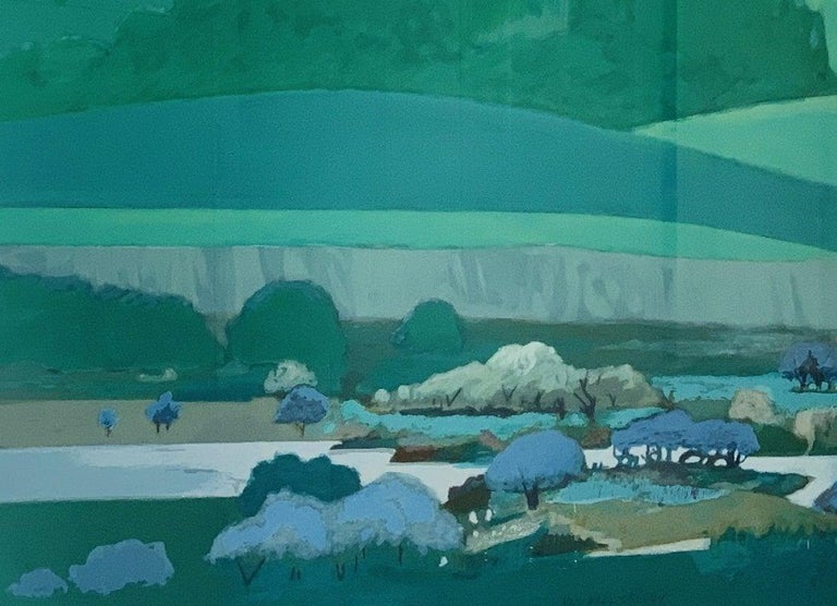 Limited Edition Lithograph by Keith Finch 27/250 Signed For Sale at 1stDibs