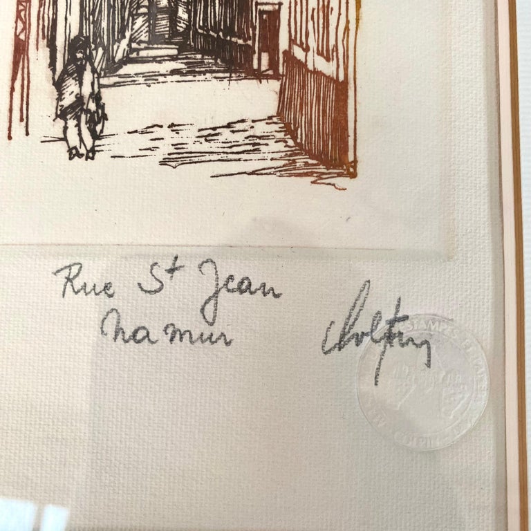 Limited Edition Painting Completed With Watercolours by André COLPIN ...