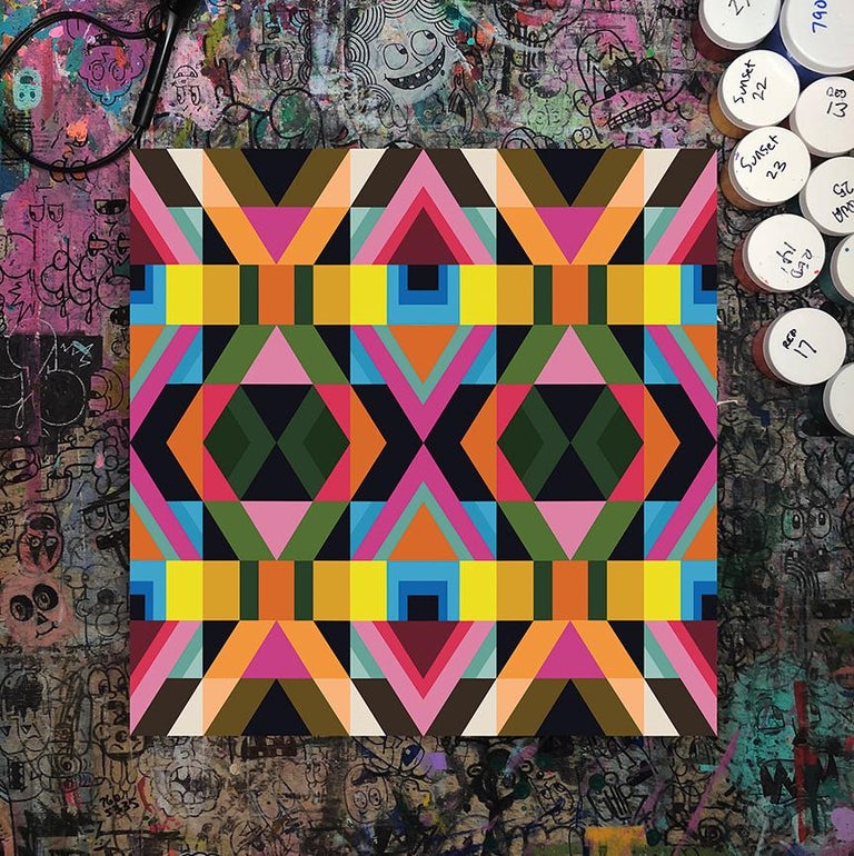 Dalek Rug 04, Edition of 11 / Hand Knotted Wool and Silk / 4-5 months ...