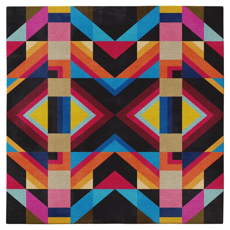 Dalek Rug 05, Edition of 11 / Hand Knotted Wool and Silk / 4-5 months ...