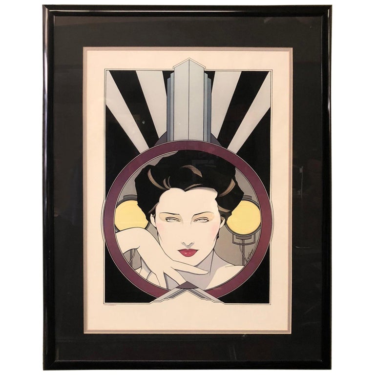 Limited Edition Serigraph by Patrick Nagel at 1stDibs