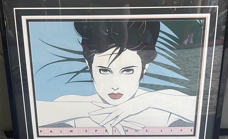 Limited Edition Serigraph "Palm Springs Life" by Patrick Nagel For Sale ...