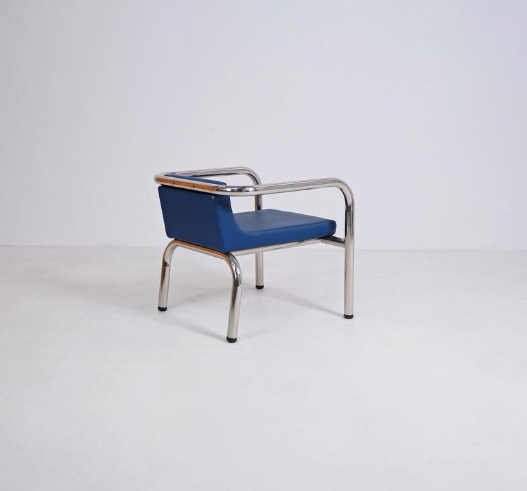 Limited Edition Tubular Steel Side Chairs by Tom Dixon, circa 2000 For ...