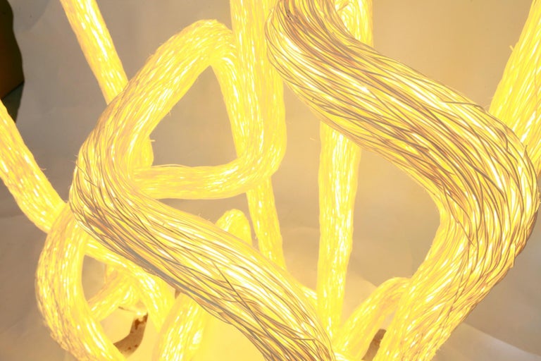 Limitless Light Sculpture by Ango, Unique Handcrafted Lighting Piece ...