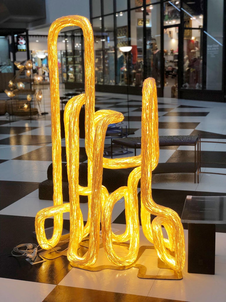 Limitless Light Sculpture by Ango, Unique Handcrafted Lighting Piece ...