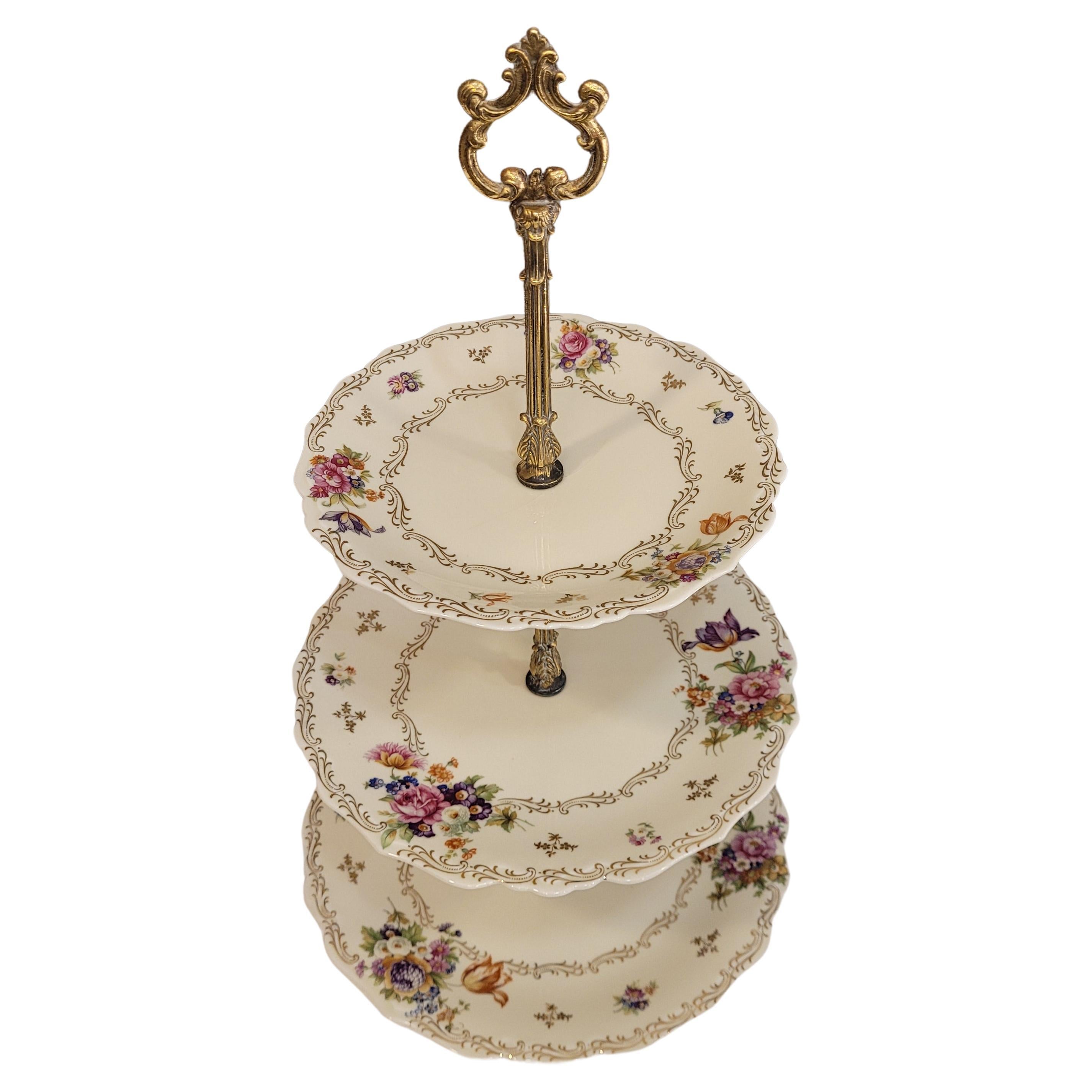 Antique 3 Level Table - 62 For Sale on 1stDibs