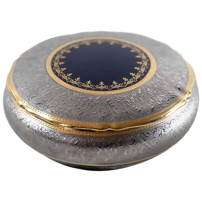 Limoges Porcelain Jewelry Box at 1stDibs