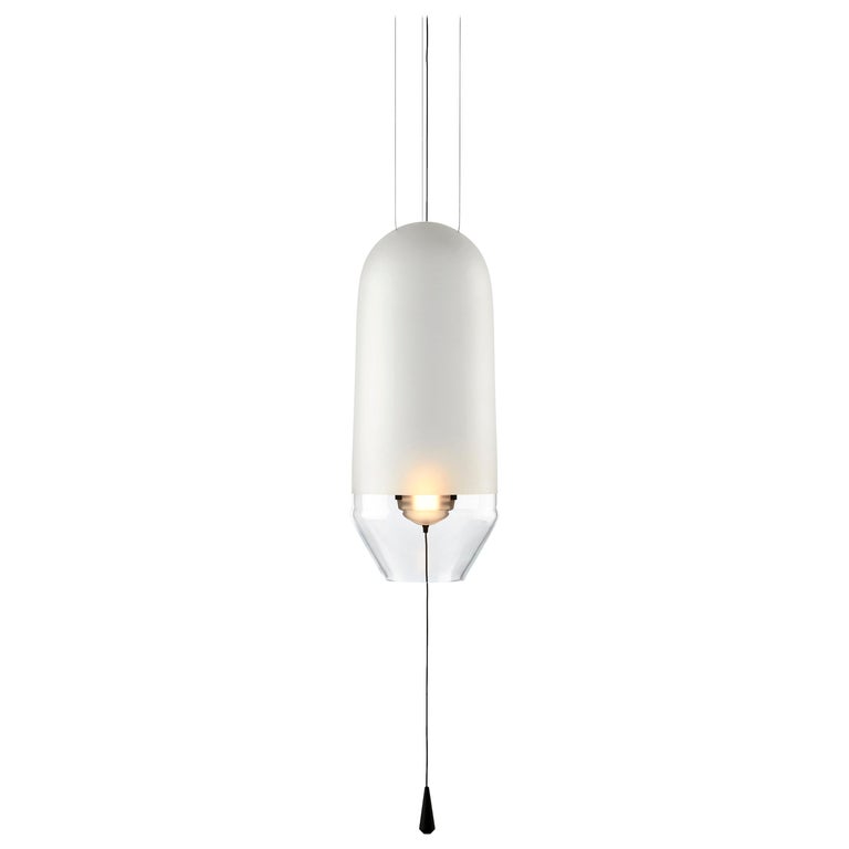 Limpid Light S-Clear Standard, Pendant Light, Hand Blown Glass, Europe ...