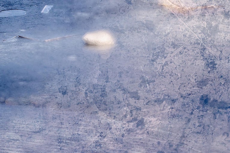 Linda DeStefano Brown - "Dissolving", photography, land, sky, blues ...