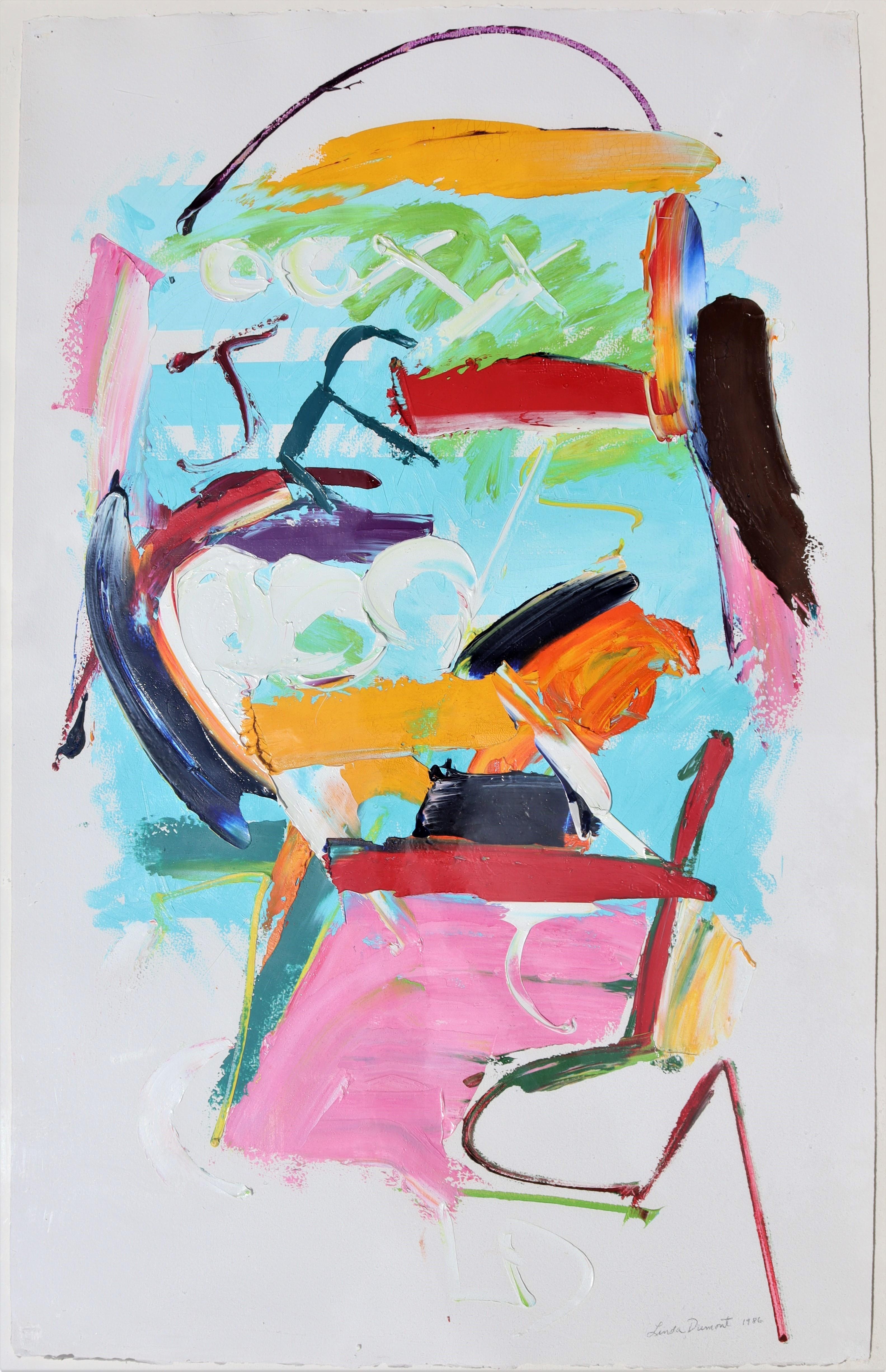 Ramon Prats - Abstract Expressionist Latin American Painting For Sale ...