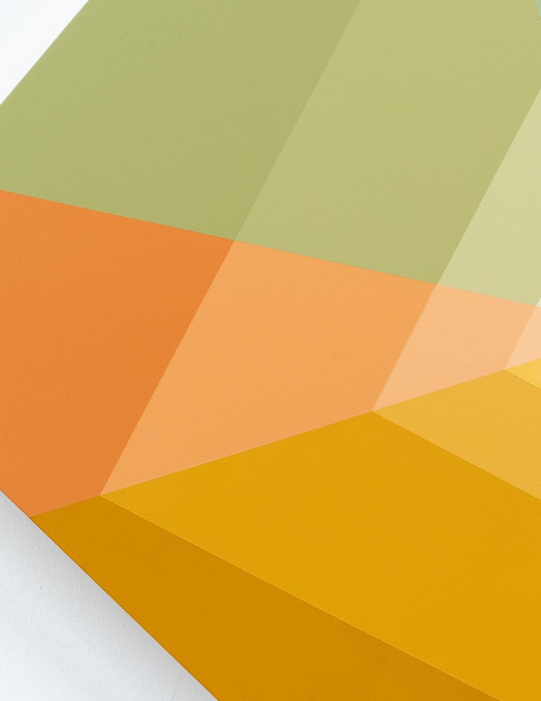 Linda King Ferguson - SUNDOG 23 - Geometric Abstract Painting Inspired ...