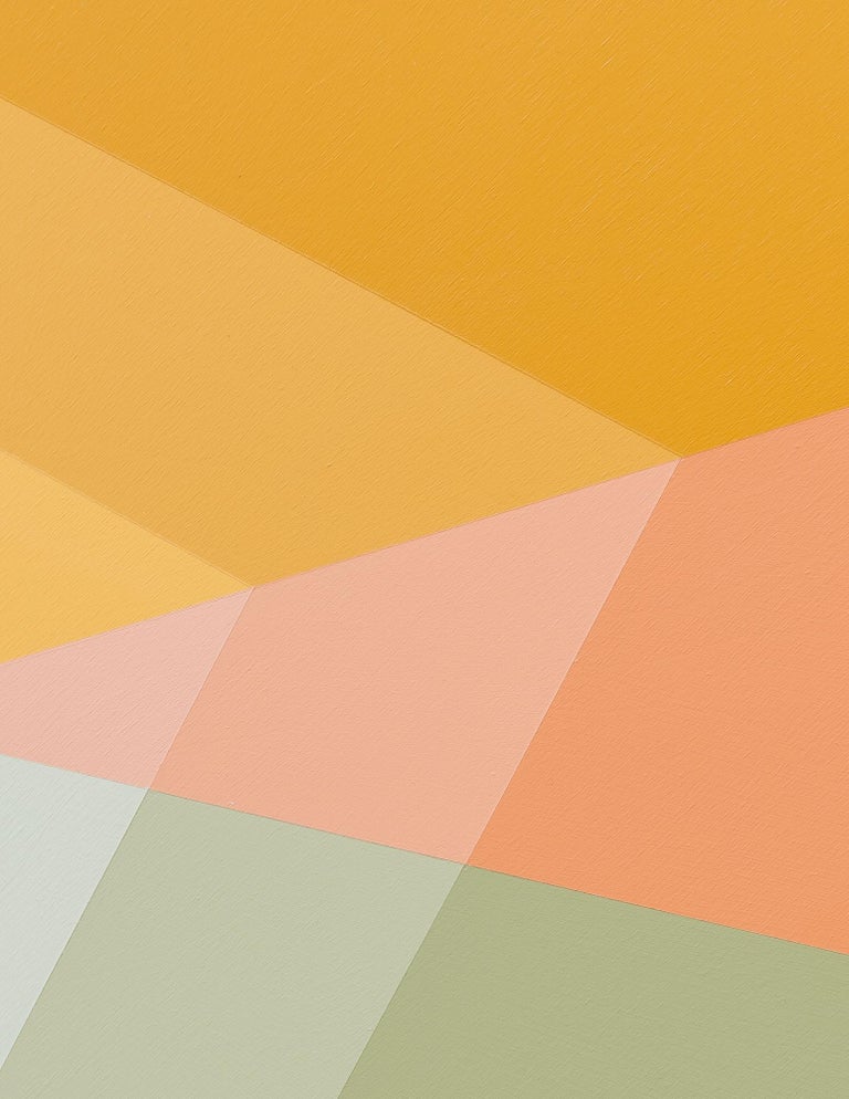 Linda King Ferguson - SUNDOG 23 - Geometric Abstract Painting Inspired ...