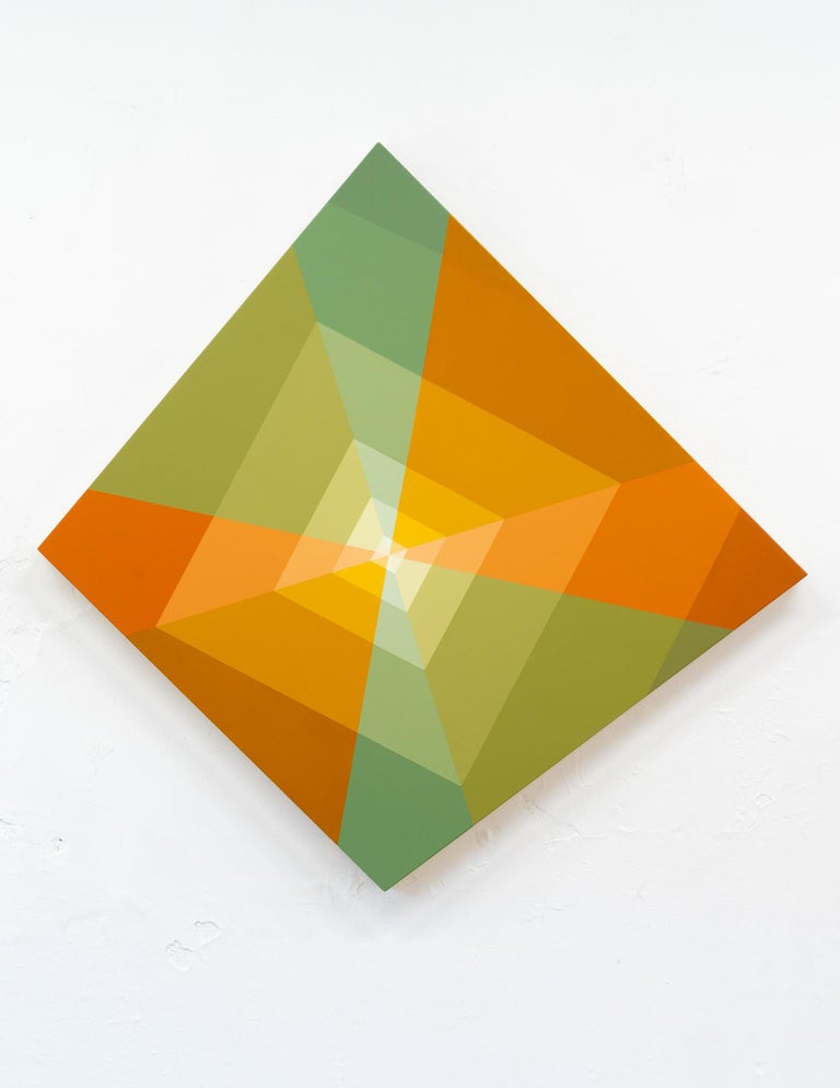 Linda King Ferguson - SUNDOG 23 - Geometric Abstract Painting Inspired ...