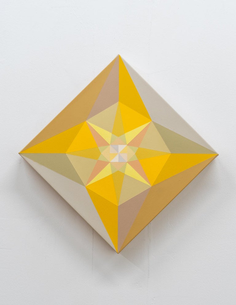 Linda King Ferguson - SUNDOG 5 - Abstract Painting Inspired by Bright ...