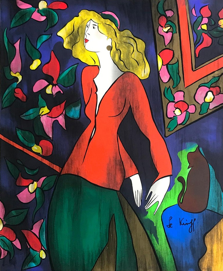 Linda Le Kinff - DANS LA BIBLIOTHEQUE at 1stDibs