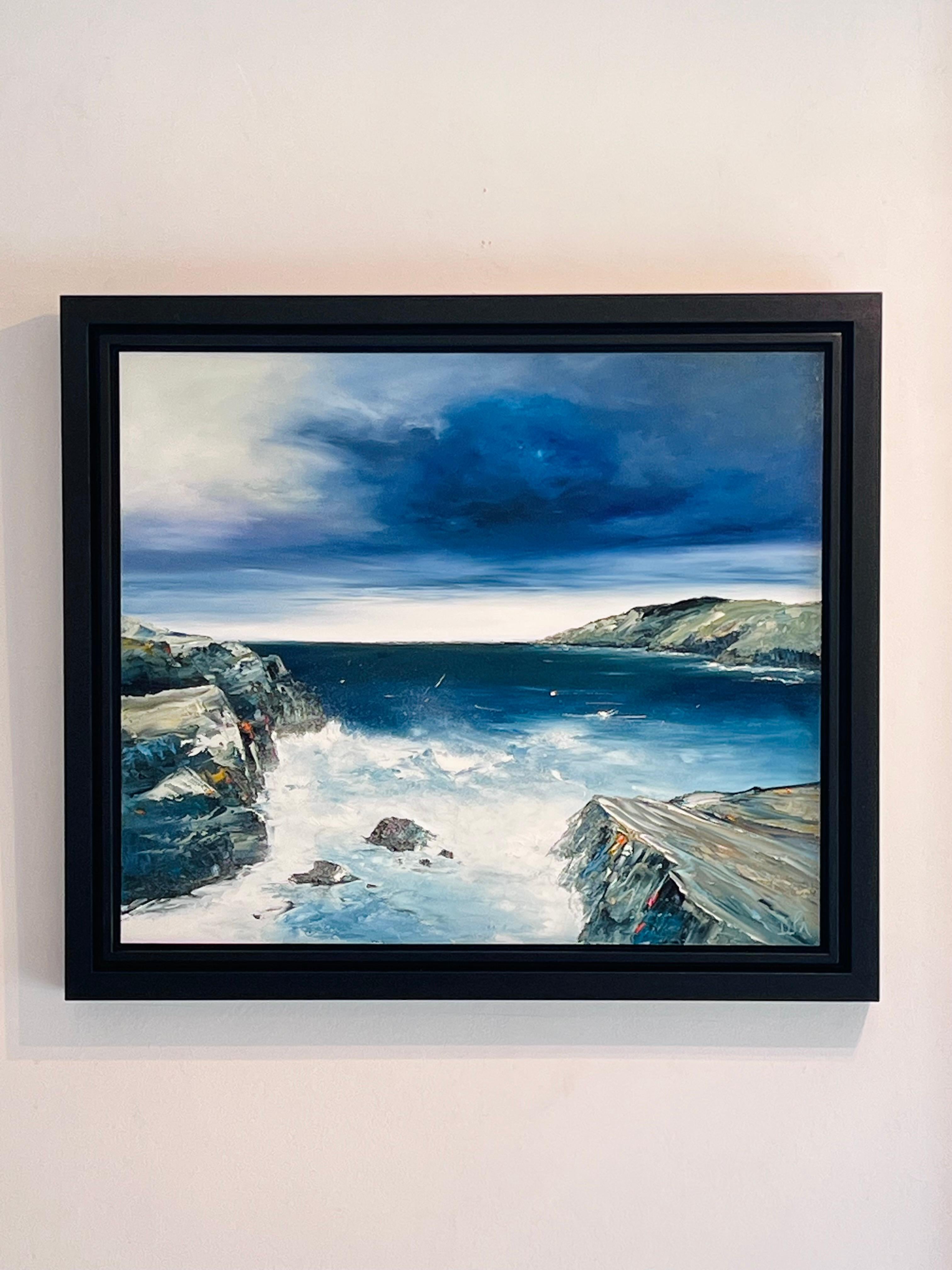 Linda Park - Passing Storm, Polin Beach, Sutherland-original oil - sea ...