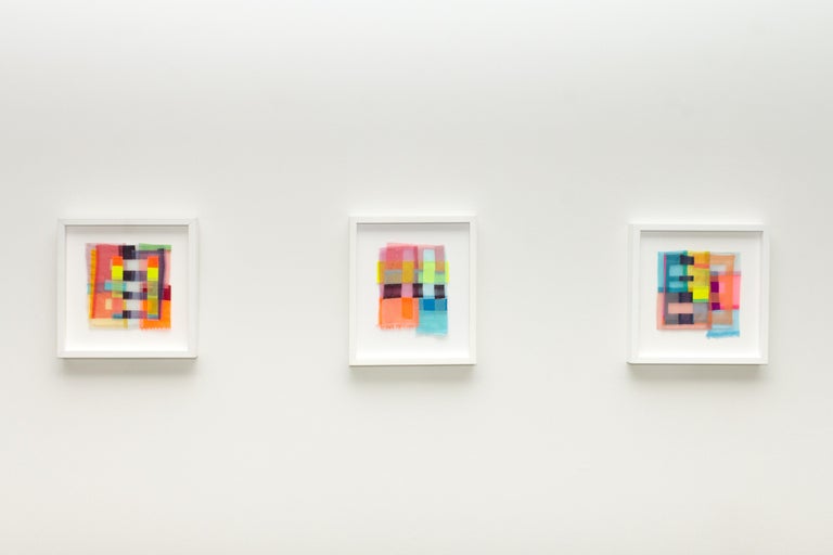 Linda Schmidt - Peer, 2022, abstract colorful fabric sculpture For Sale at 1stDibs