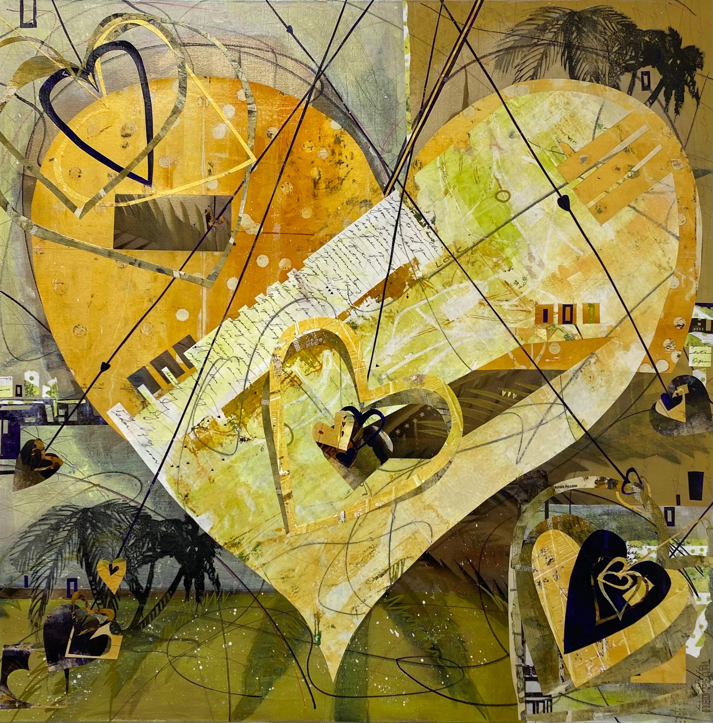 Linda Shaffer - Flowers, Original Painting For Sale at 1stDibs