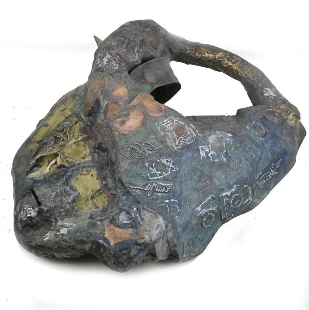 Linda Stein - Soft Curve 312 (unique, signed sculpture, from the Estate ...