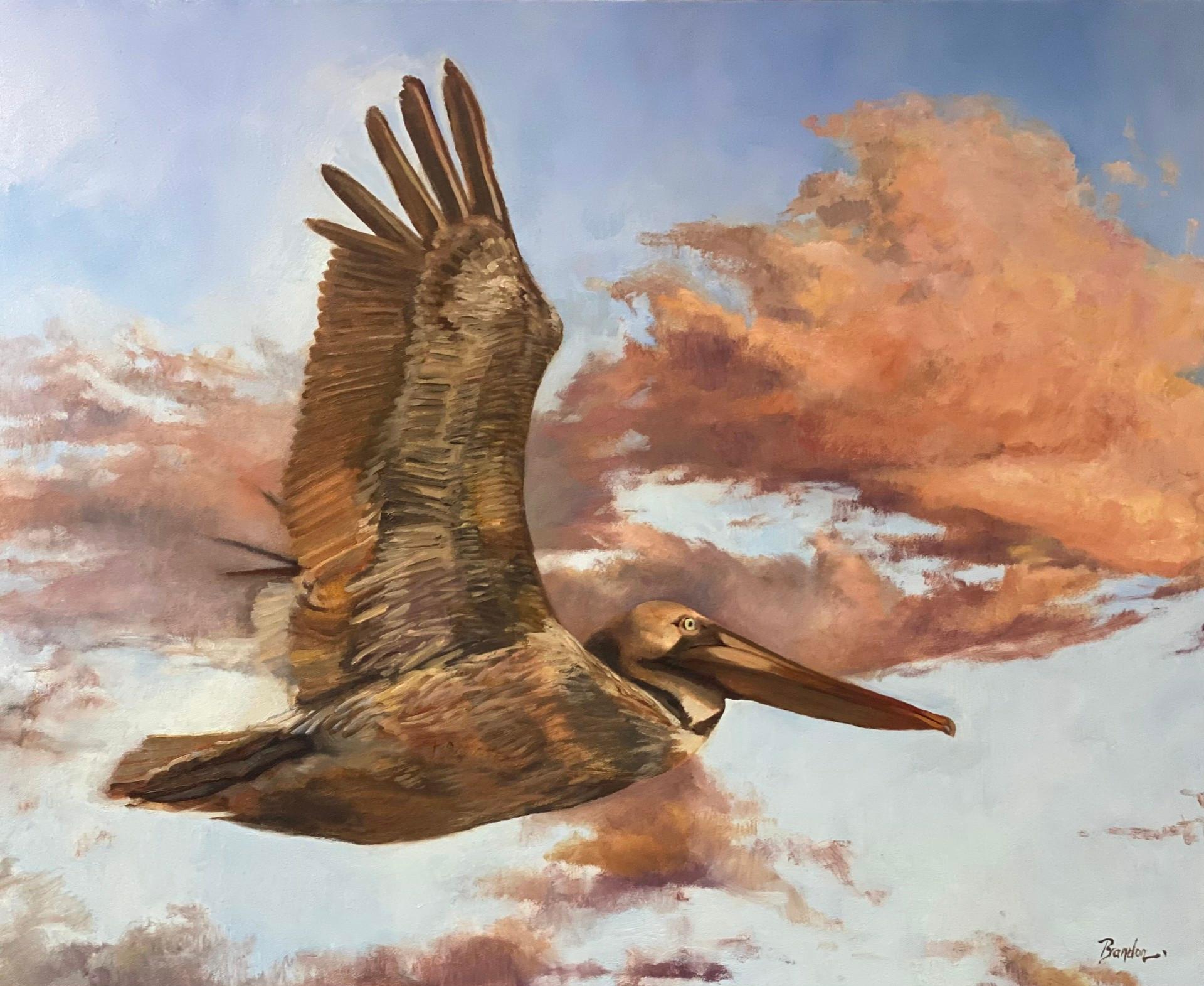 Linda Tracey Brandon - "Wait and See," Oil Painting For Sale at 1stDibs