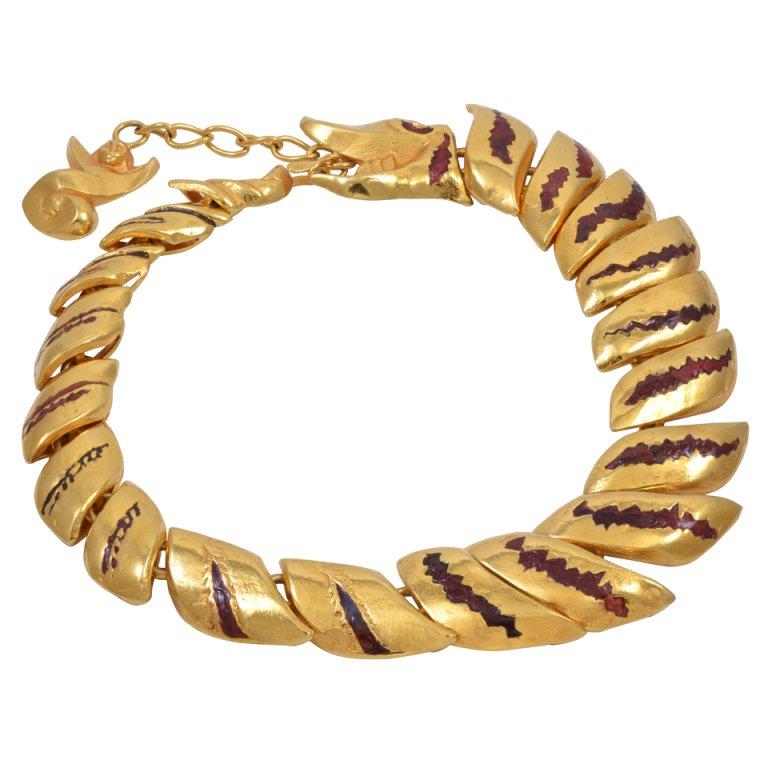Line Vautrin, "Le Dragon" Necklace, France, C. 1946 For Sale at 1stDibs ...