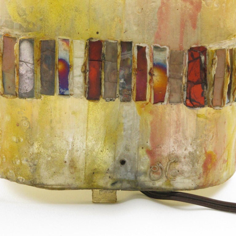 Line Vautrin School Talosel and Mirror Table Lamp or Sconce For Sale at ...