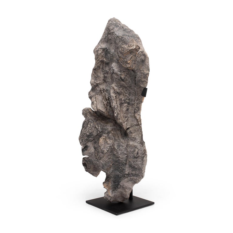 "Robed Traveler" Lingbi Scholars' Rock Sculpture at 1stDibs