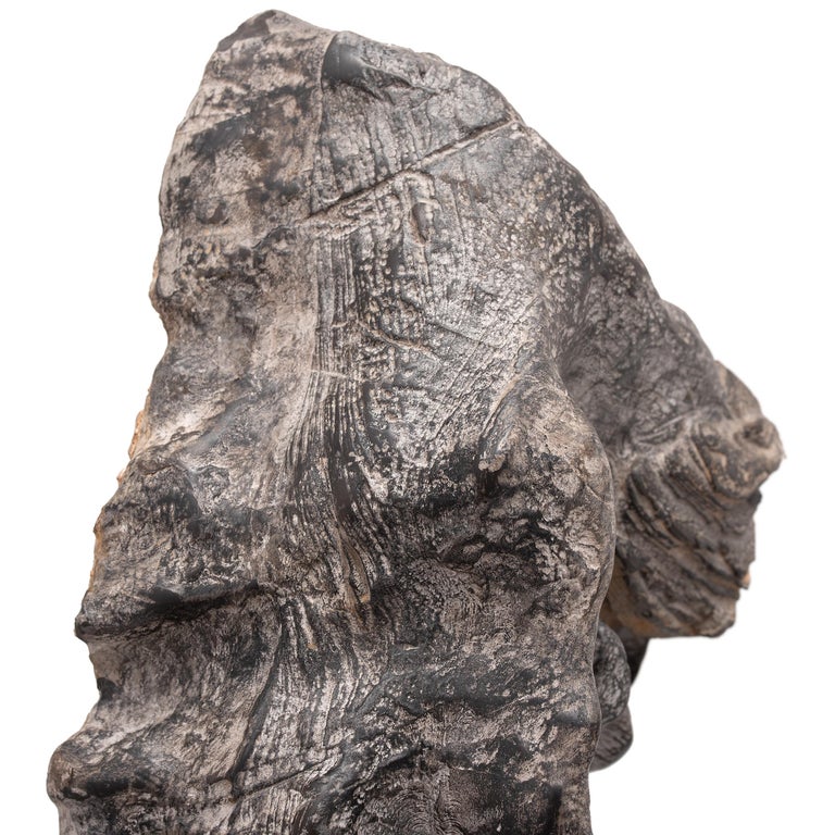 "Robed Traveler" Lingbi Scholars' Rock Sculpture at 1stDibs