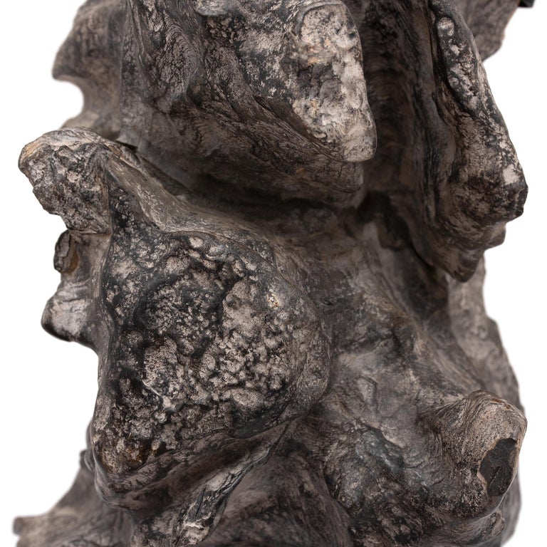"Robed Traveler" Lingbi Scholars' Rock Sculpture at 1stDibs