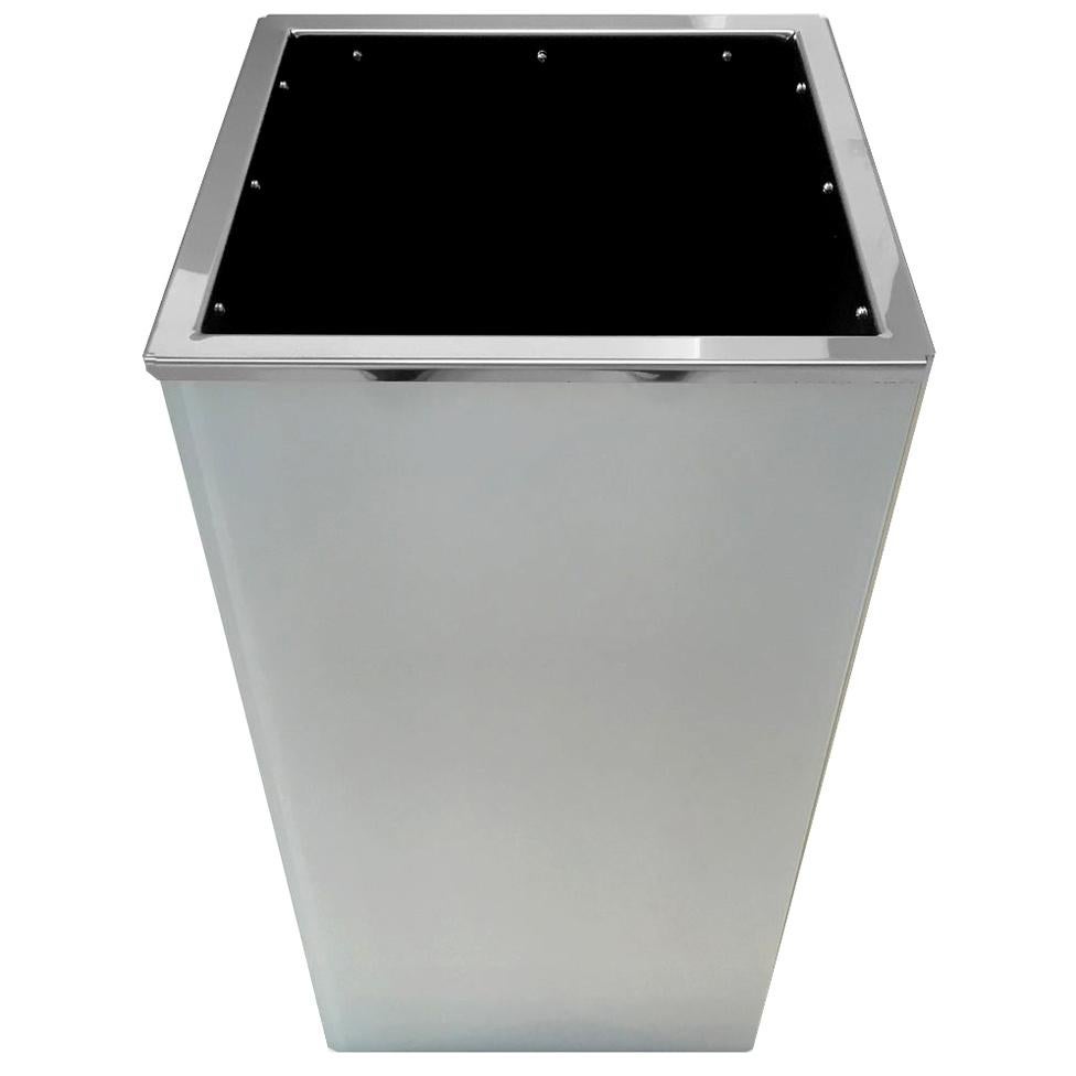 In Stock in Los Angeles, Lingo White Glass Planter, Designed by Roberto ...