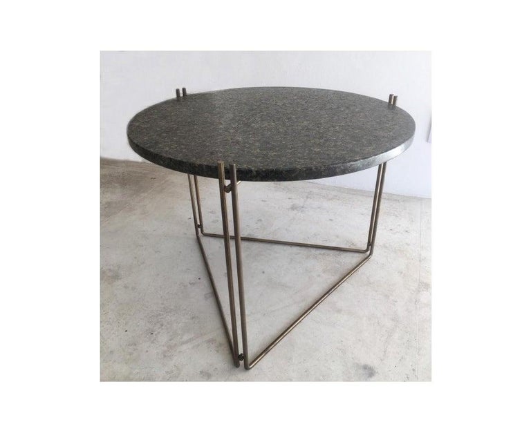 Linha Side Table Black Granite Top by Filipe Ramos For Sale at 1stDibs ...