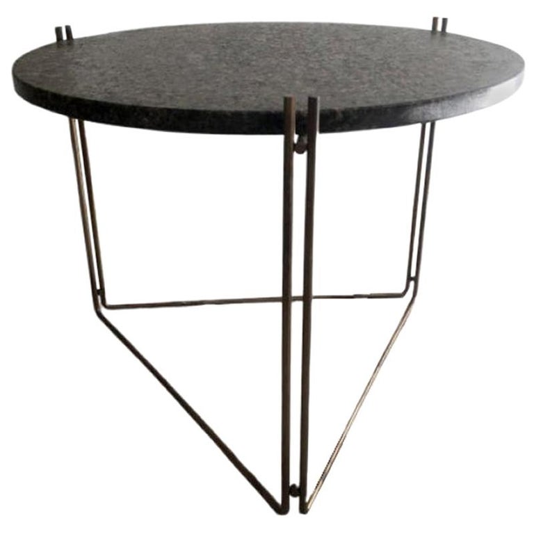 Linha Side Table Black Granite Top by Filipe Ramos For Sale at 1stDibs ...