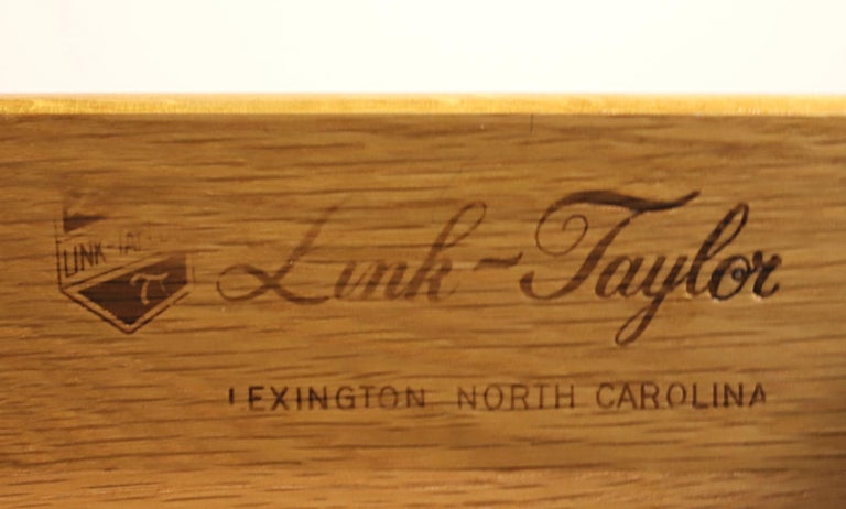 LINK-TAYLOR Solid Heirloom Mahogany Queen Anne Style Highboy Chest at ...