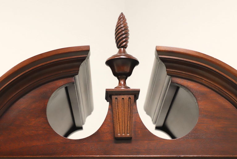 LINK-TAYLOR Solid Heirloom Mahogany Queen Anne Style Highboy Chest at ...